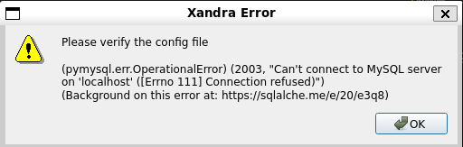 Solución de problemas - Xandra